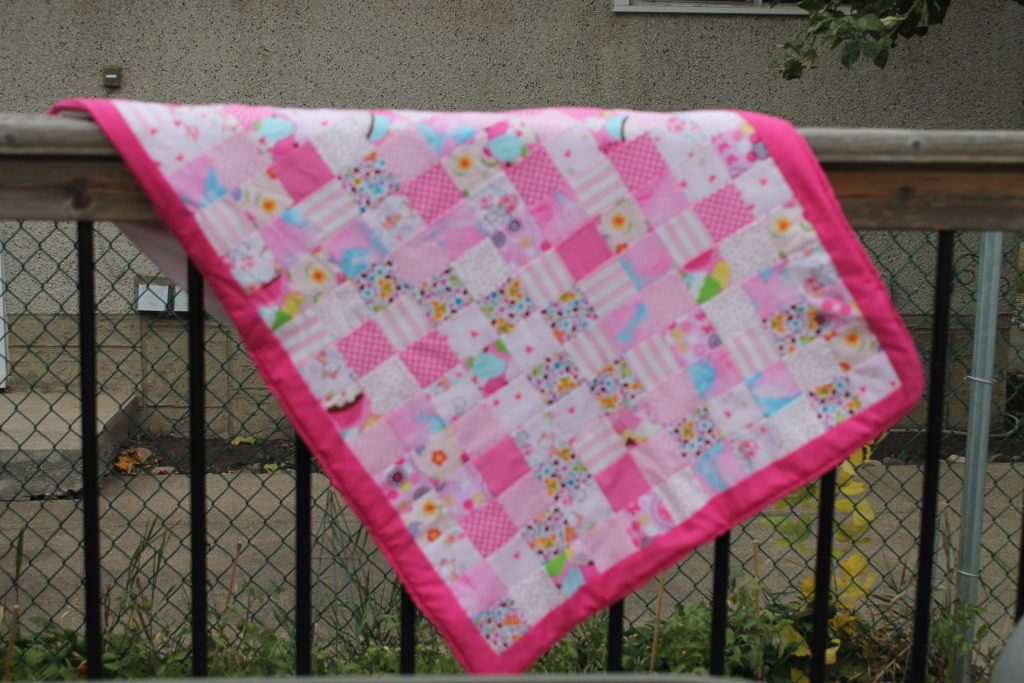 Baby Girl Patchwork Quilt • MavenFair
