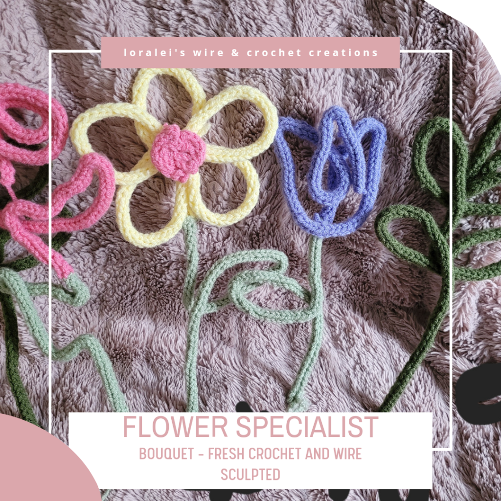 Wire crochet flowers • MavenFair