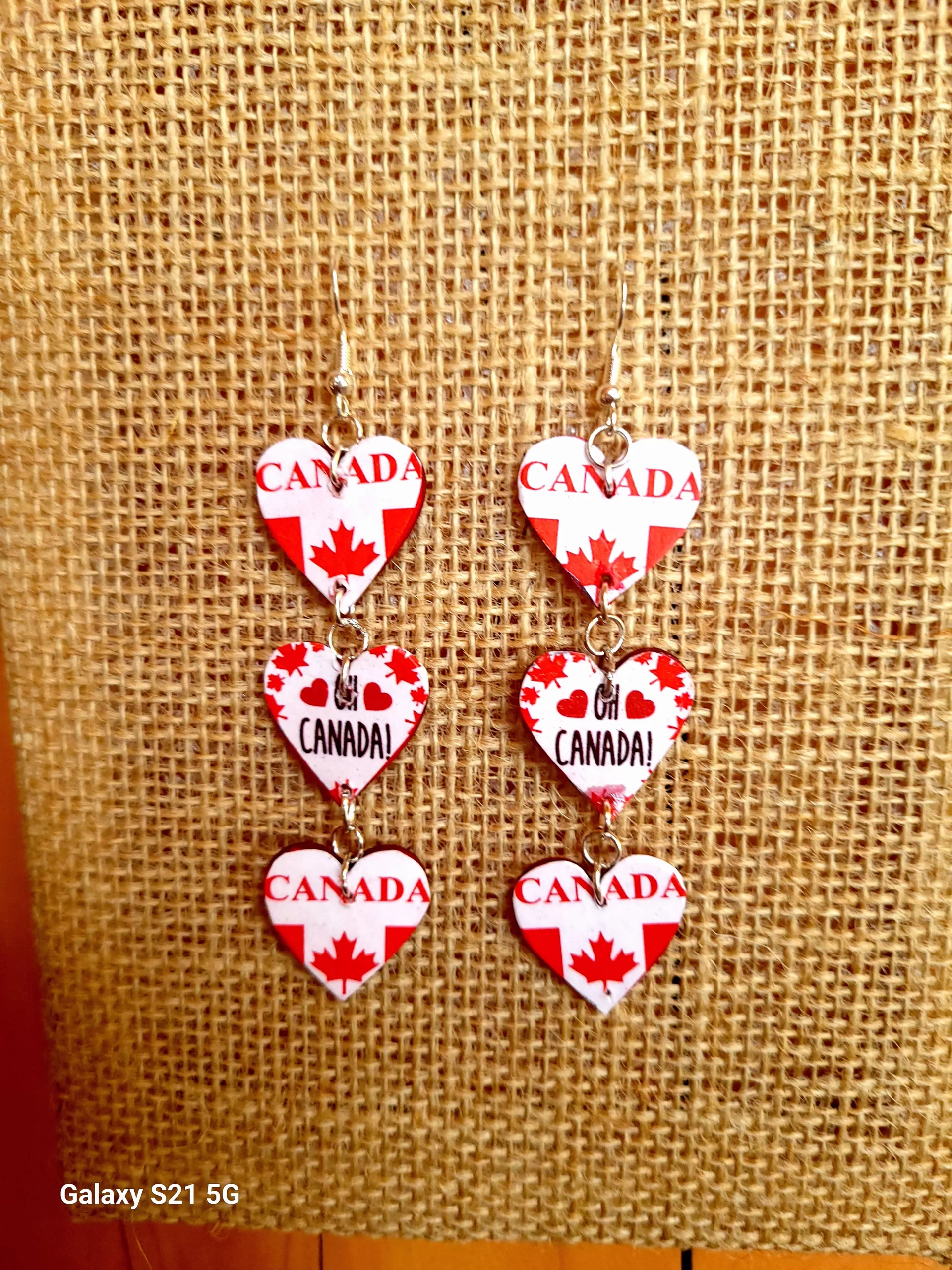 Oh Canada triple earrings • MavenFair